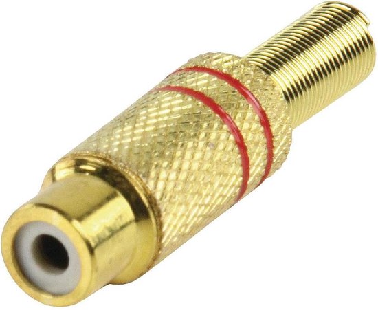 NoName RCA contra plug - rode ring | bol.com