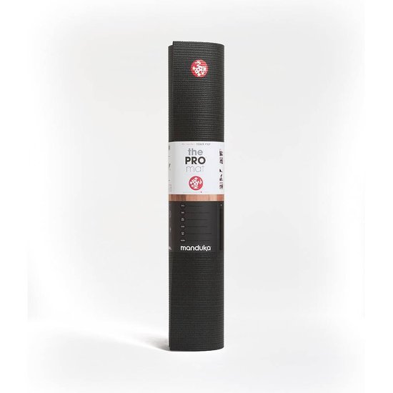 Manduka PRO Yoga Mat XL Zwart | 66 x 216 x 0,6 cm | Extra Lang - Zeer ...