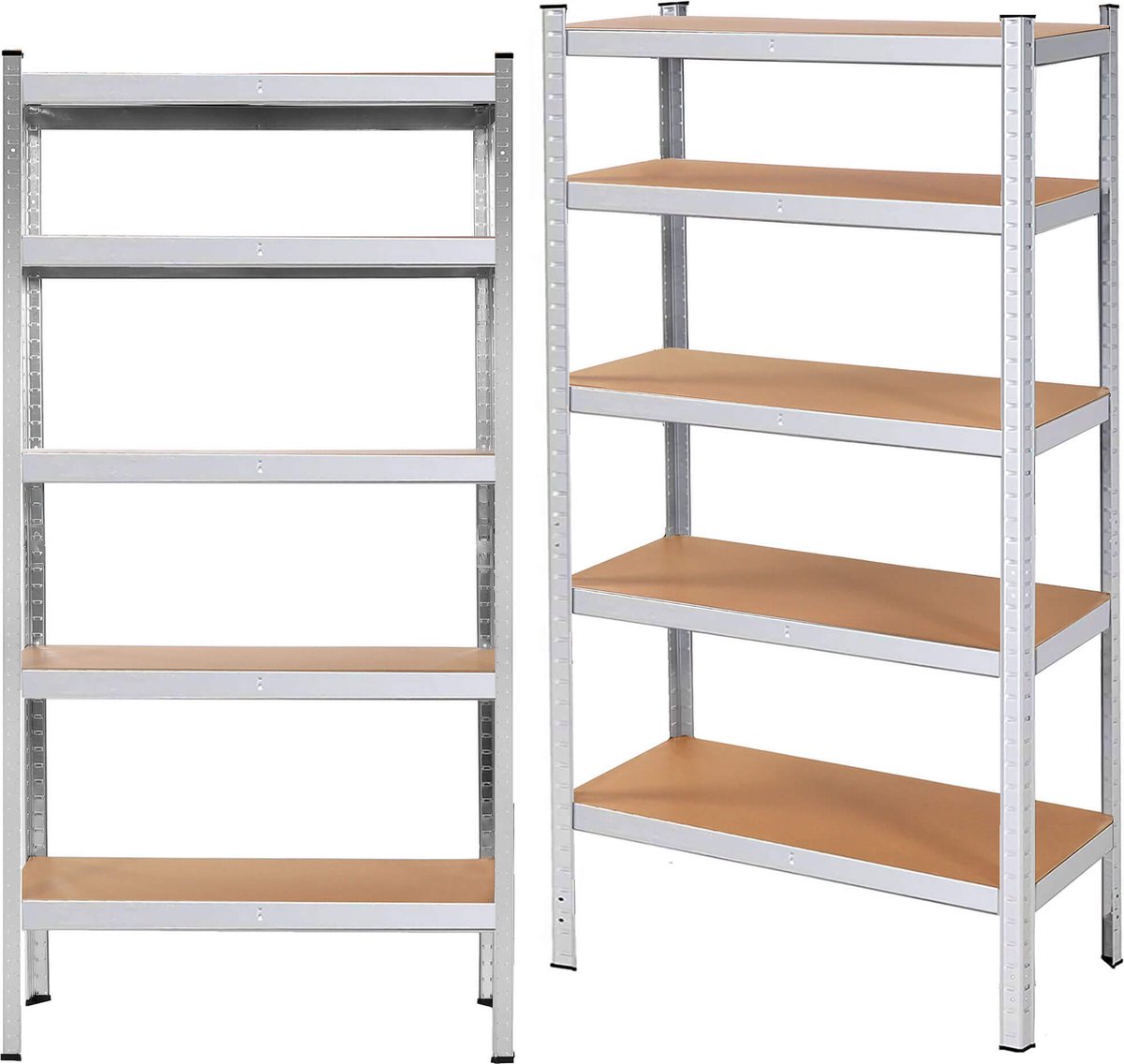 Springos Opbergrek - Stellingkast - Stellingkast Metaal - 150 x 75 x 30 ...