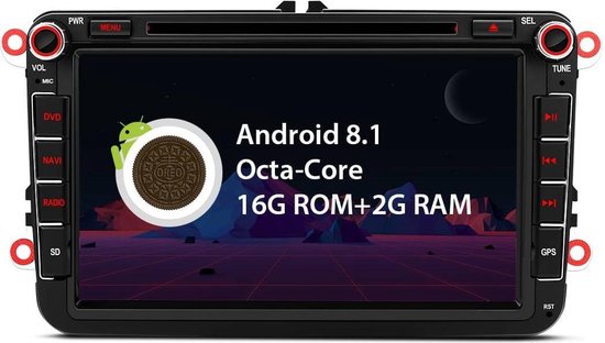Volkswagen Android 8.1 Octa Core 8 inch | bol