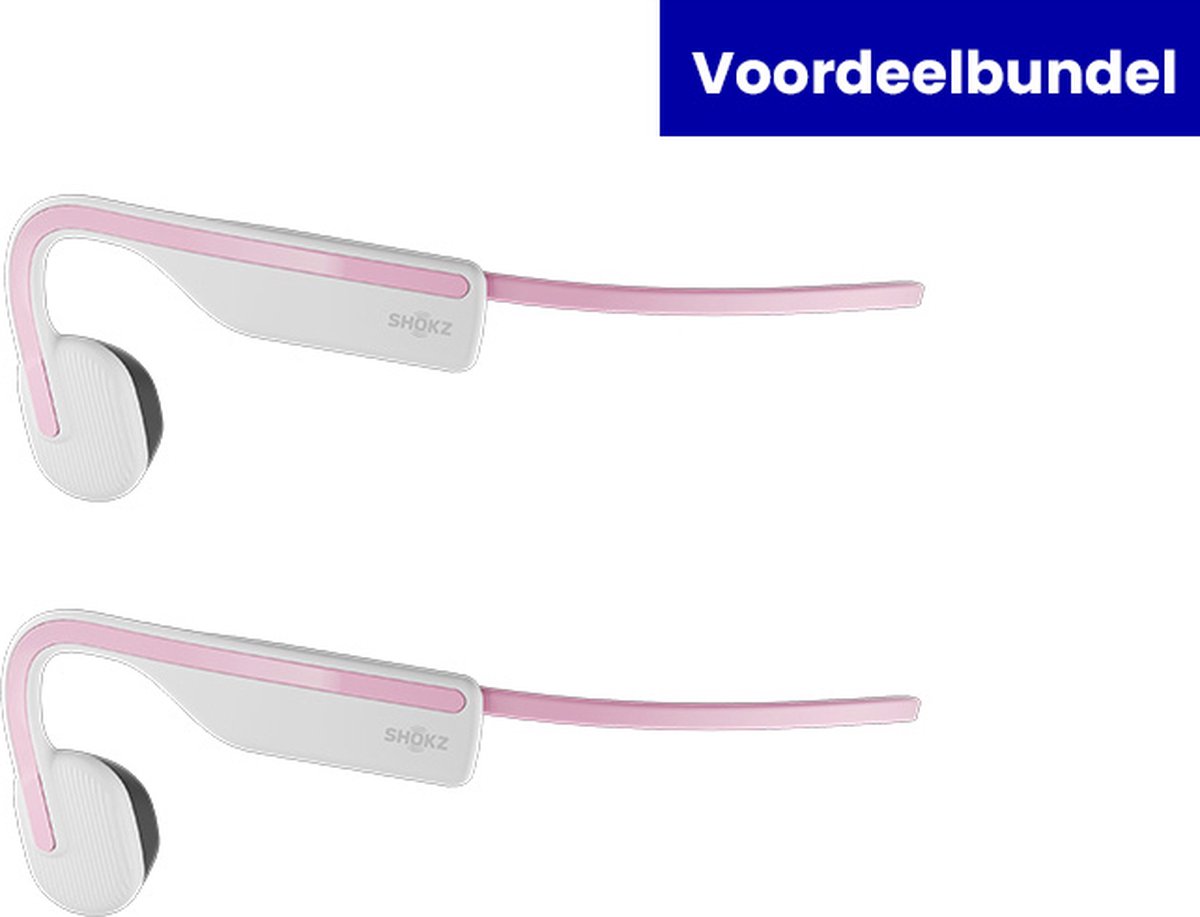 Shokz OpenMove - 2 Stuks - Voordeelbundel - Roze | bol.com