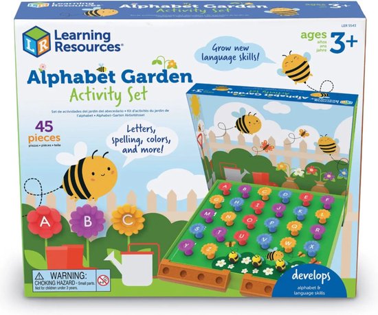 Alphabet Garden Activity Set / Alfabet tuin activiteitenset | Games | bol