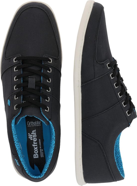 Boxfresh sneakers laag spencer text am Zwart-8 (42-42,5) | bol.com