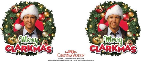 National Lampoon's Christmas Vacation Mok/beker Merry Clarkmas Wit | bol