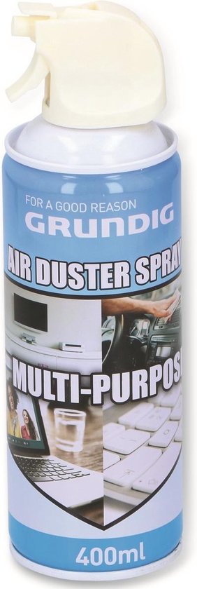 Grundig Luchtspuitbus - Perslucht in spuitbus - 400ml | bol.com