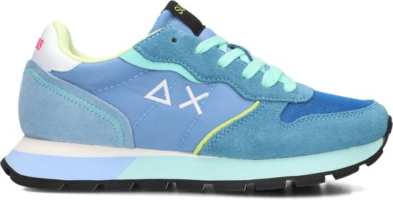 Sun68 Ally Color Explosion Sneakers - Dames - Blauw - Maat 36 | bol