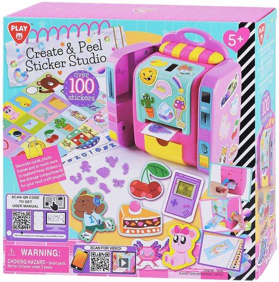 Play Stickerstudio Maak je Eigen Stickers, 100 Stickers | bol