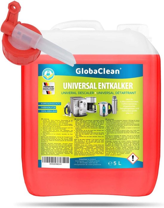 Universele ontkalker voor volautomatische koffiezetapparaten - 5 L ...