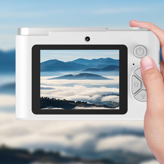 Digitale Camera 48MP 4K Vlogcamera 16x Digitale Zoom 24 Inch Scherm ...