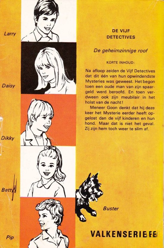 De Vijf Detectives : De Geheimzinnige Roof, Enid Blyton | 9789024002771 ...