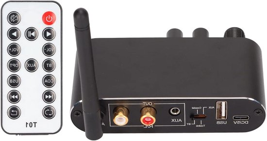 Digitaal naar analoog audio-omzetter met Bluetooth-ontvanger - USB ...