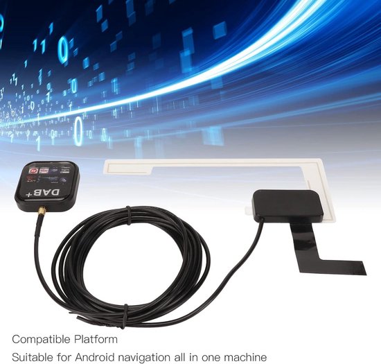Digitale DAB+ Radio Ontvanger USB Aangedreven Adapter met Antenne voor ...