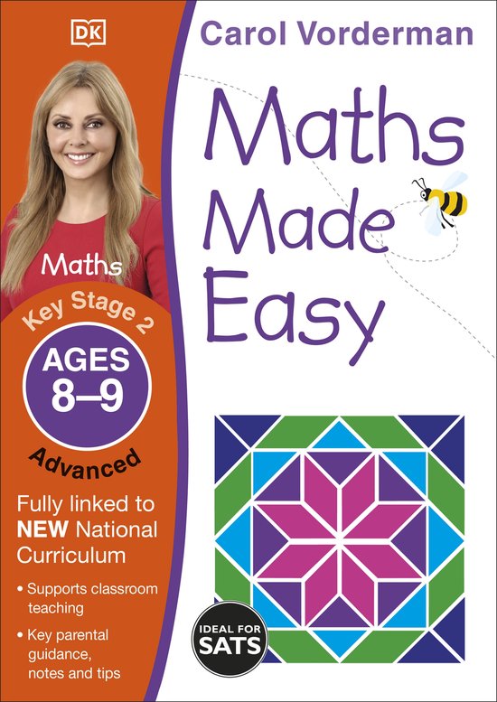 Maths Made Easy KS2 Advanced Ages 8-9, Carol Vorderman | 9781409344810 ...