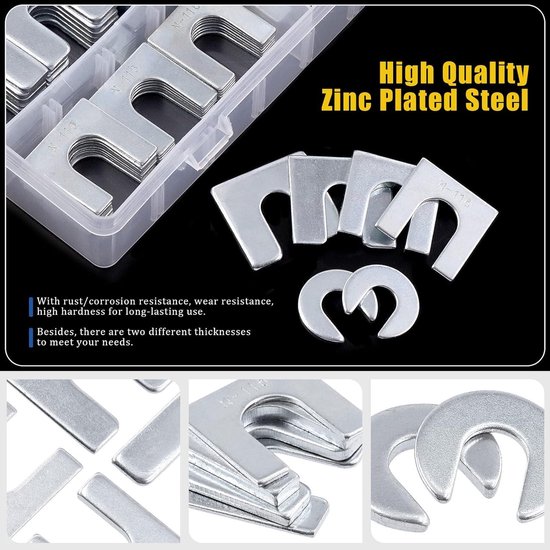 152 Stks 3/8 "1/2" Universele Body Shim Assortiment Kit voor het ...