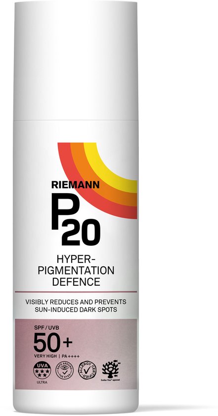 P20 Hyperpigmentation Defence SPF 50+ - Zonnebrand met Niacinamide ...
