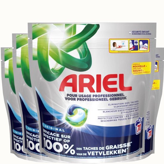 Ariel All in 1 Pods Regular- 4x70 wasbeurten - voordeelverpakking | bol