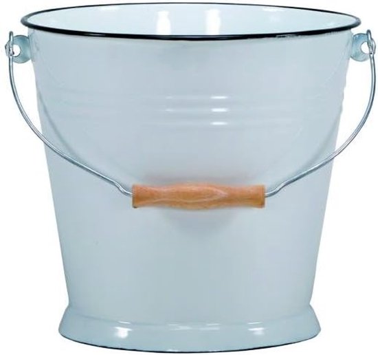 Witte Emmer 22 x 22 x 17 cm - Duurzaam en veelzijdig inzetbaar | bol