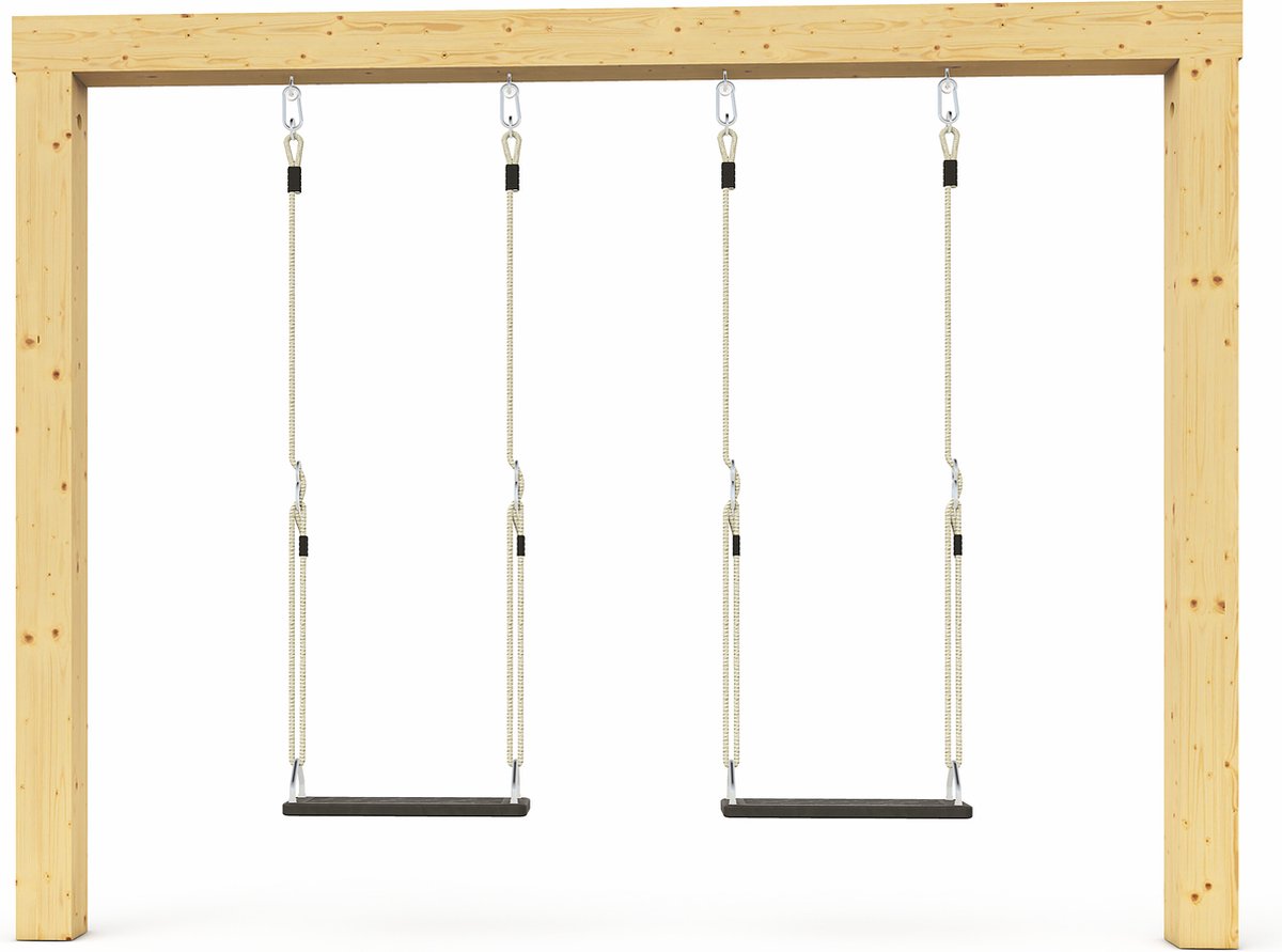 Solide schommel 2p 3.0m/Hoogte 230cm | bol.com