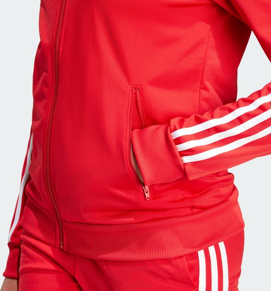 adidas Sportswear Essentials 3-Stripes Trainingspak - Dames - Rood - XS ...