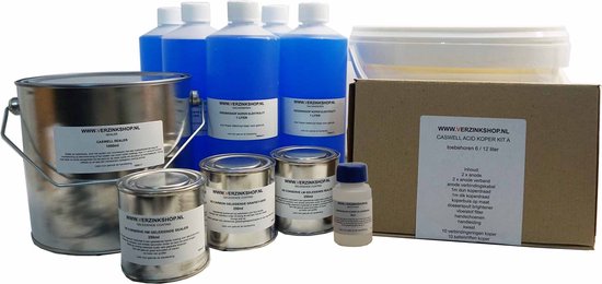 koper electroforming kit super - 2 liter, geen | bol.com