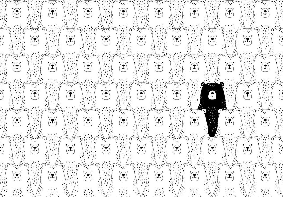 Fotobehang - Vlies Behang - Beren - Kunst - 208 x 146 cm | bol