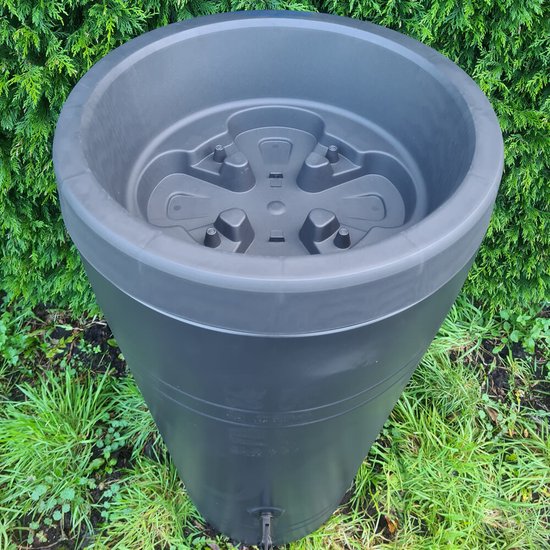 Regenton Modern - 230 liter - Antraciet | bol