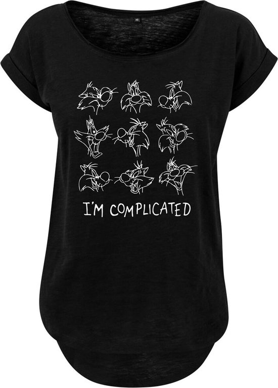 Looney Tunes Sylvester - I'm Complicated T-shirt zwart L | bol