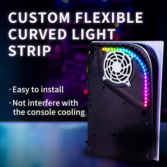 LED Strip voor ps5 Console - RGB LED Light Strip - 7 Kleuren 29 ...