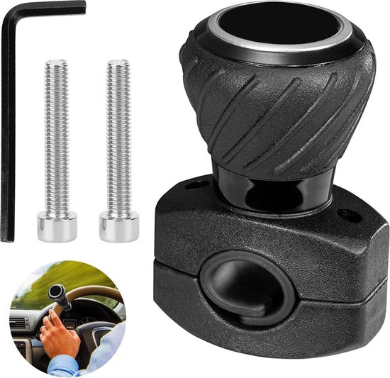 Universele stuurknop - stuurwiel knop voor stuurhulp - 360 graden ...