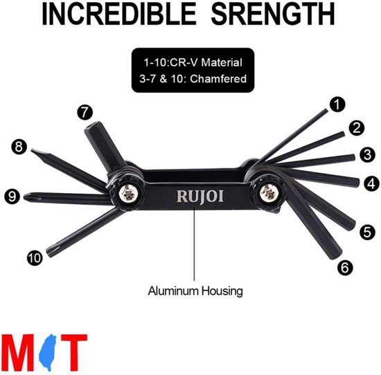 Fiets Multi Tool kettingbreker gereedschapsset | Fietsreparatieset met ...