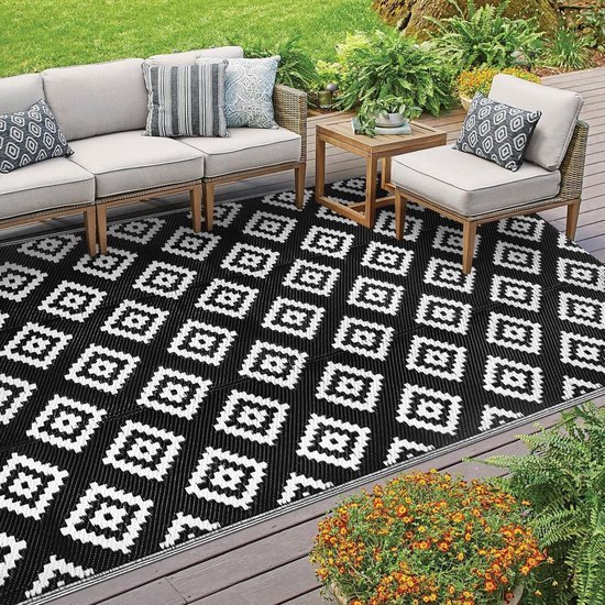 Omkeerbaar Outdoor Tapijt 120 x 180 cm - UV Bestendig - Camping en ...
