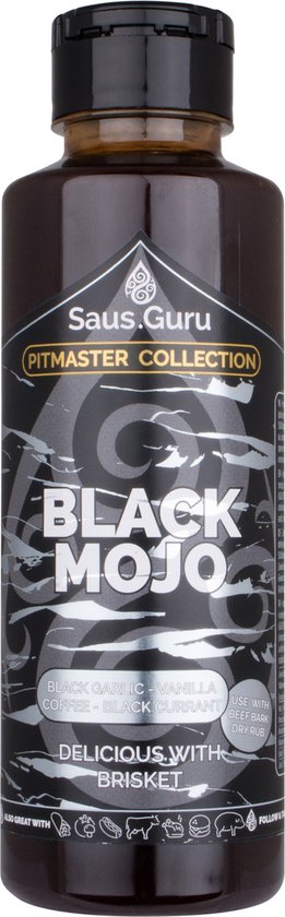Saus.Guru pitmaster saus - Black Mojo | bol
