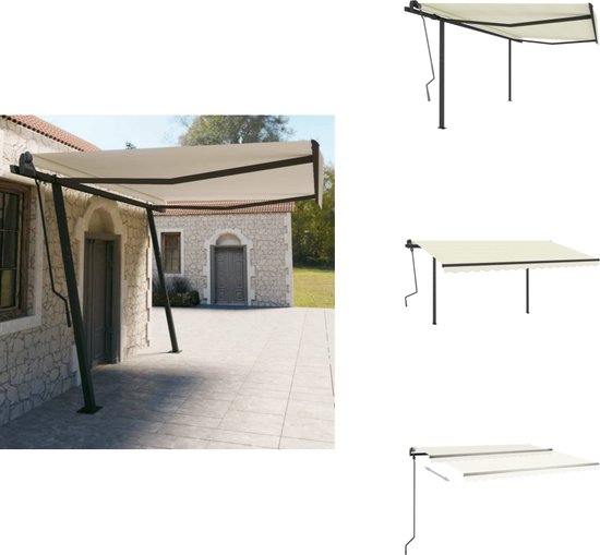 vidaXL Uitschuifbare Luifel - Uitschuifbare Luifels - Uittrekbare Luifel - Uittrekbare... | bol