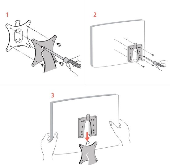 Monitor Standaard - Beeldscherm Standaard Quick Release monitorhouder ...