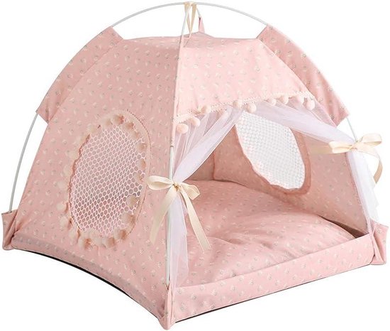 Grote katten tent hondenmand kattenhol - huisdieren hondenhuis binnen ...