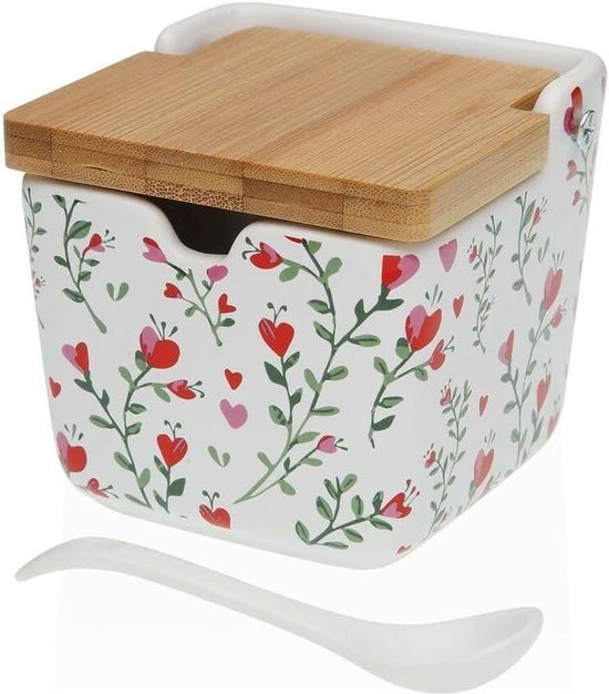 Suikerpot Keramiek 88 X 85 X 88 Cm Lover Thema Bol