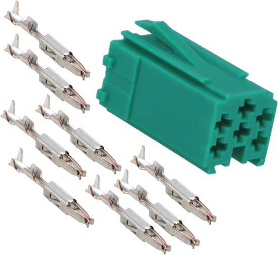 Mini ISO Connector Set Mannelijk - 3x mini ISO Inclusief 20 Vrouwelijke ...