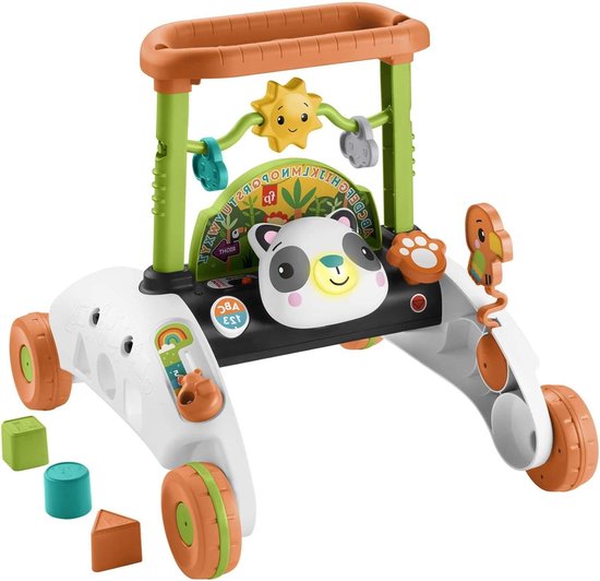 2-zijdige Panda Walker Groeiend interactief speelcentrum - 100 liedjes ...