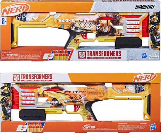 NERF Transformers Bumblebee Dart Blaster | bol