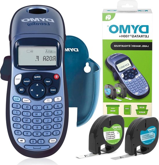Draagbare Labelmaker Starterkit LetraTag LT-100H - Labelprintermachine ...