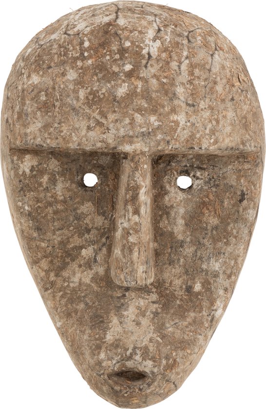 J-line - Figuur Abstract Voor Muur Of Pin Alabasia Hout Grijs ...