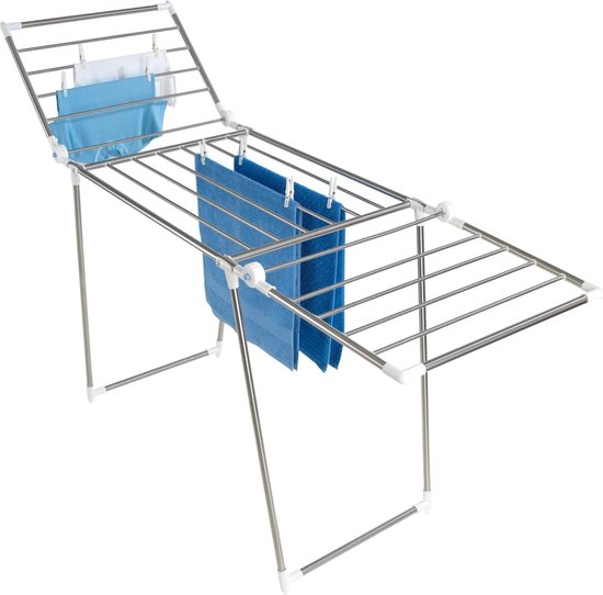 Goodivery ® Opvouwbare Wasdroger met Vleugels en Accessoires, 196 x 90 ...