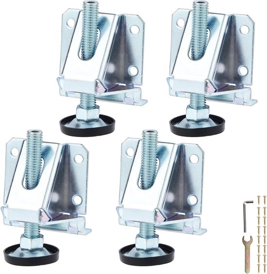 Heavy Duty Verstelbare Meubel Levelers - M10 Meubel Leveler Met Kast Leveling Voeten | bol