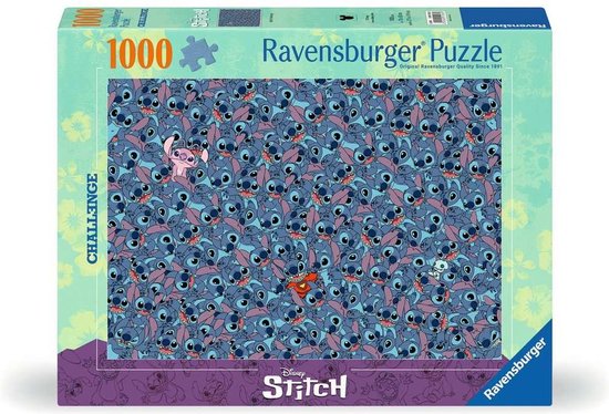 Ravensburger legpuzzel Disney Stitch Challenge 1000 stukjes cartoon. | bol