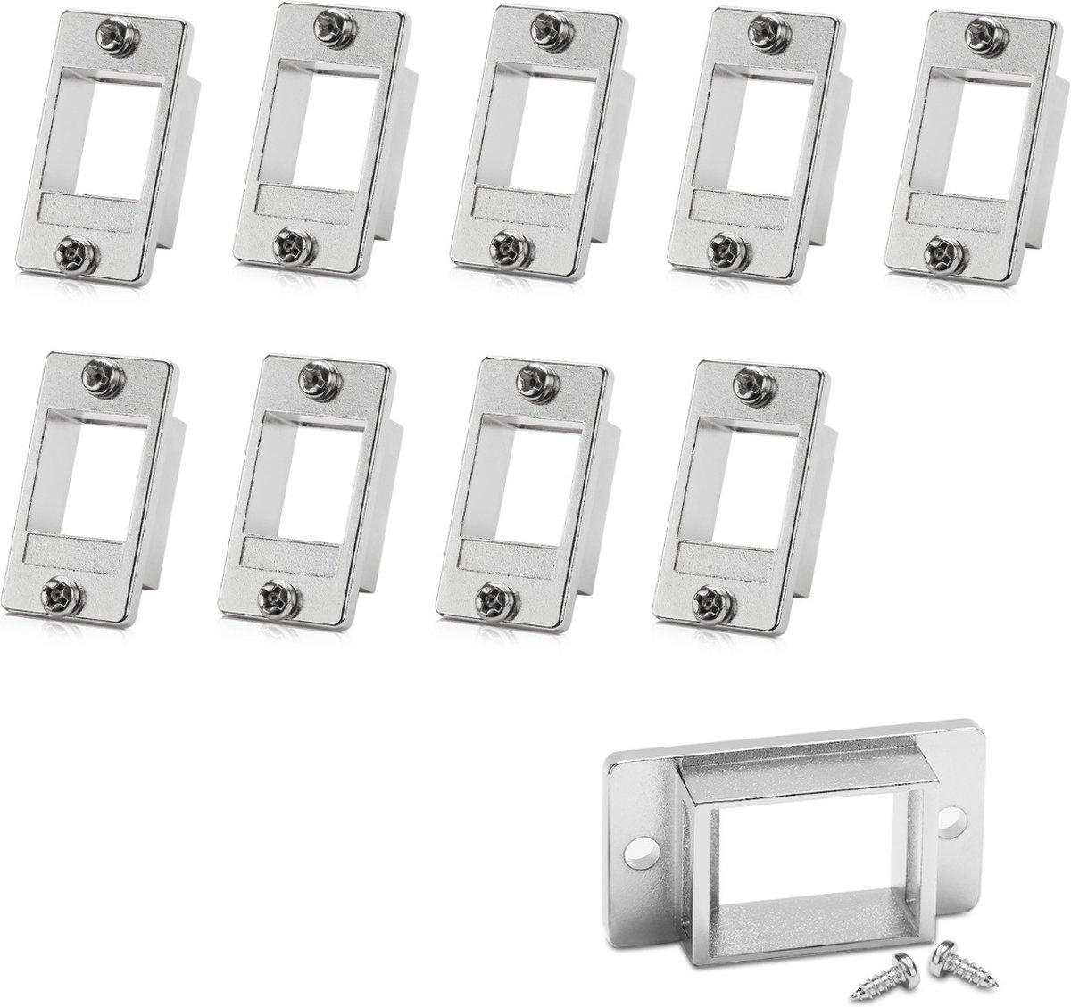 kwmobile keystone module montage brackets - 10 pak klik installatie ...