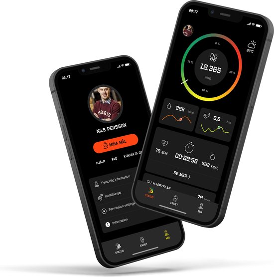 Spintso S1 Pro Scheidsrechtershorloge - Zwart | Maat: UNI | bol