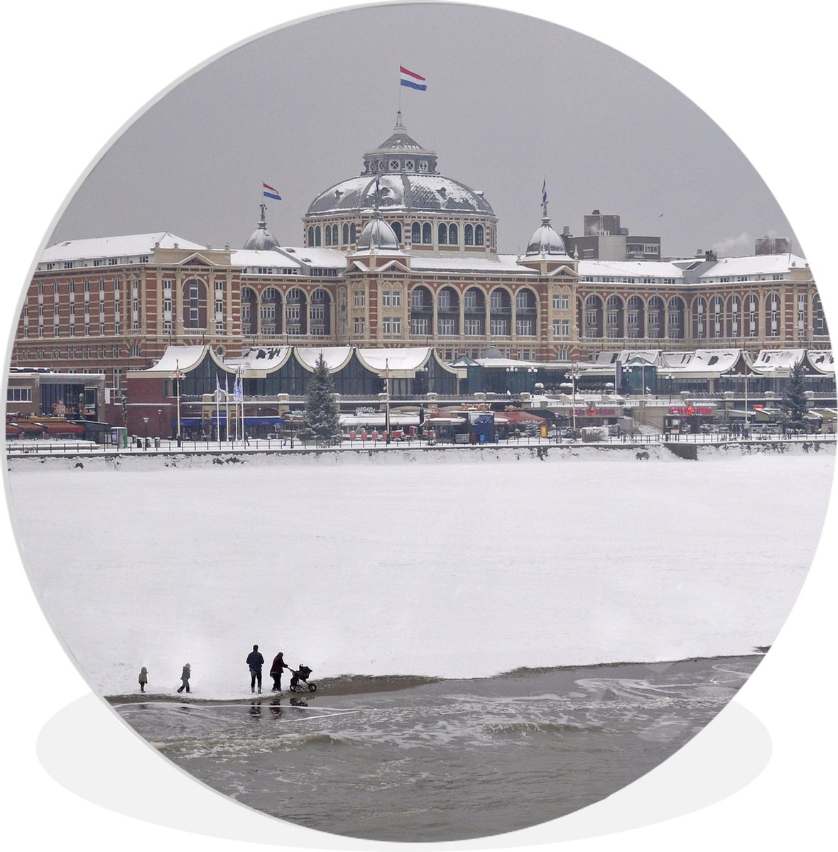 Wall Circle - Wall Circle Inside - Le Kurhaus à la plage de ...