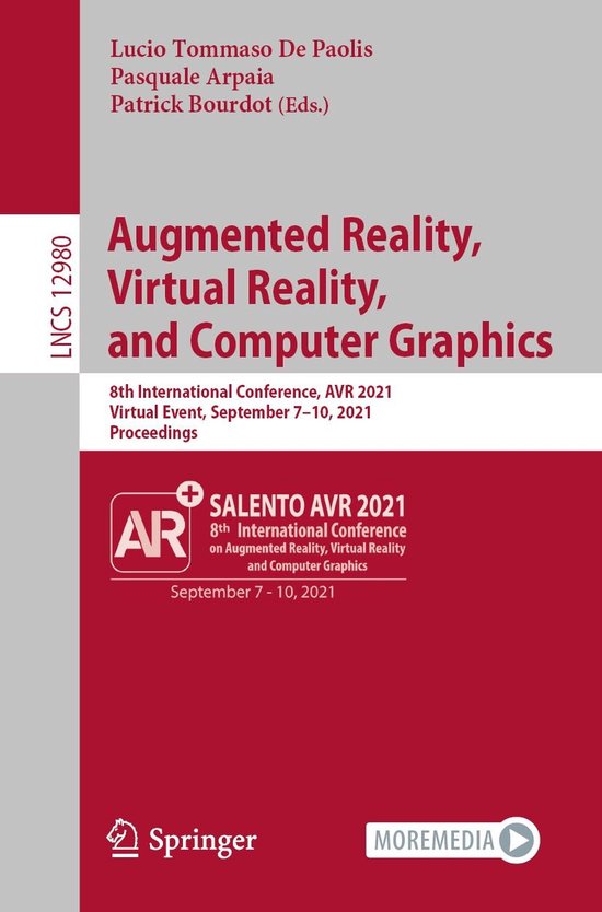 Lecture Notes in Computer Science 12980 - Augmented Reality, Virtual ...