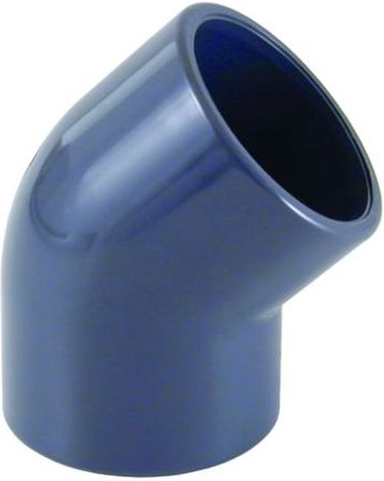 Cepex PVC knie 45 graden 50 mm x 50 mm | bol