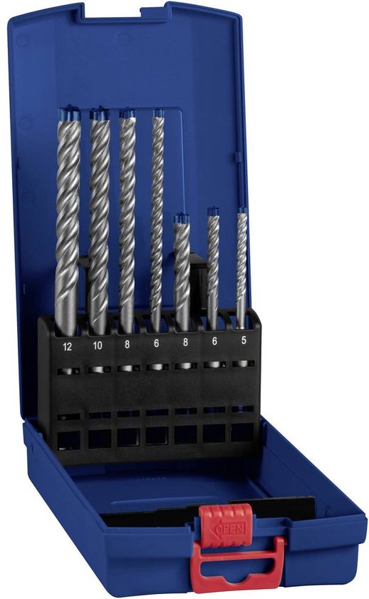 Bosch Expert SDS plus-7X boorset - 7-delige hamerboorset - in ProBox ...